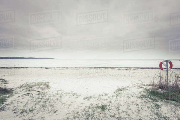 Empty beach - Royalty-free Stock Photo | Dissolve