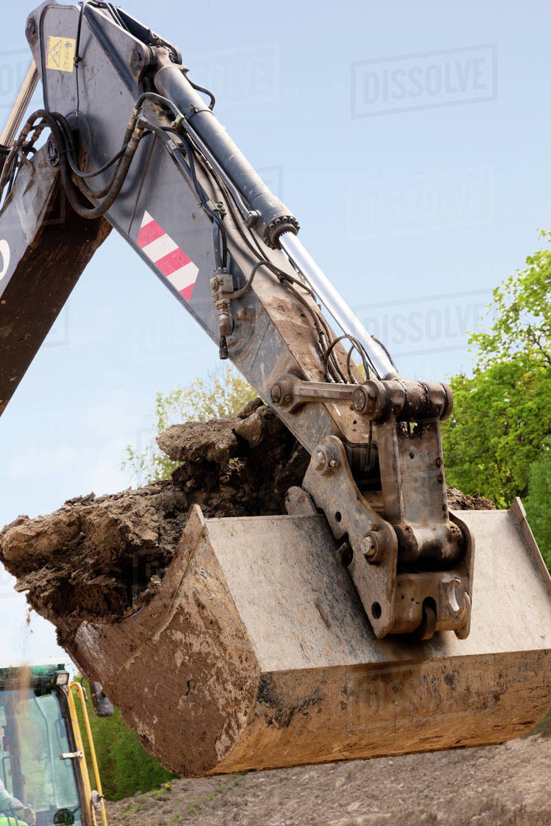 Digger scoop - Royalty-free Stock Photo | Dissolve