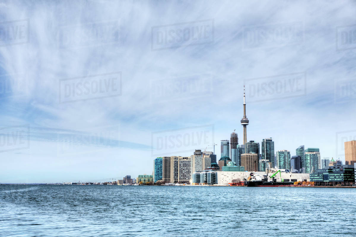 The Toronto Skyline on a bright day - Royalty-free Stock Photo | Dissolve