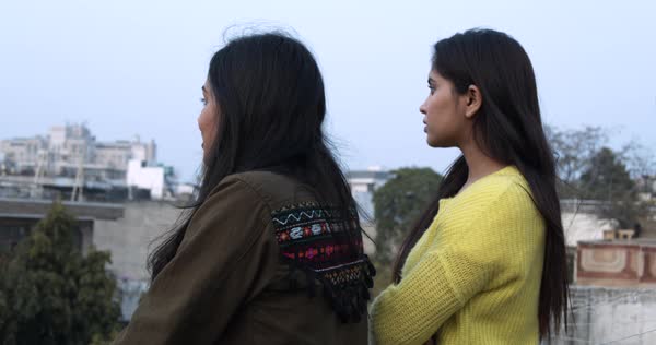Two young long lost friends and lovers meet after a gap of long period ...