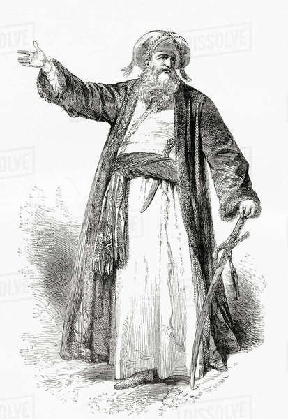 Muhammad, c. 570 – 632. Prophet and founder of Islam. From Ward and ...