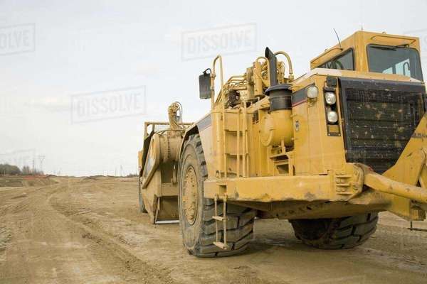 Construction Front Loader - Stock Photo - Dissolve