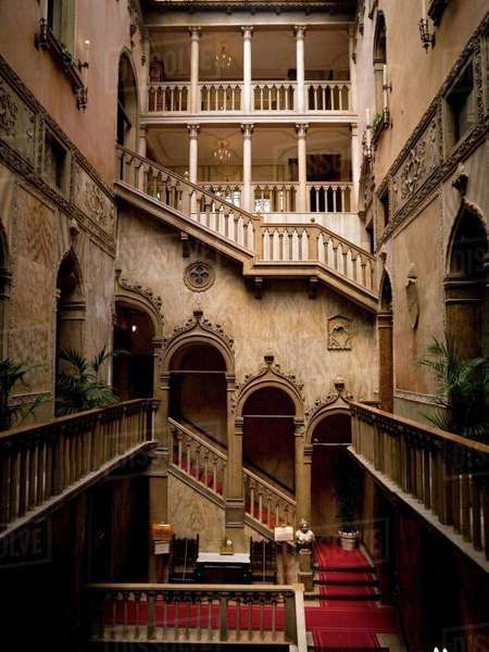 Interior Of Old-Fashioned Hotel - Stock Photo - Dissolve