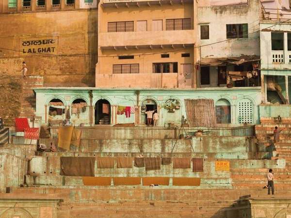Buildings In Varanasi - Stock Photo - Dissolve