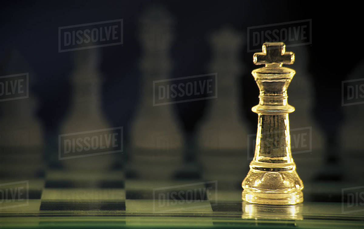Portrait Of A King In Chess - Royalty-free Stock Photo | Dissolve