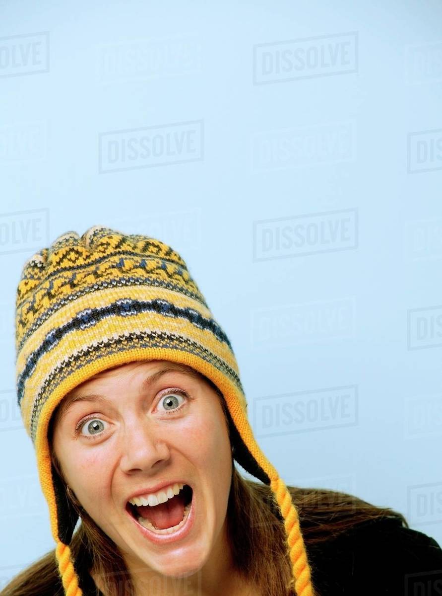 Woman With A Toque - Stock Photo - Dissolve