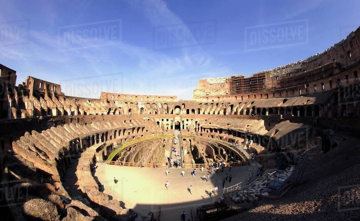 The Coliseum Rome Italy - Royalty-free Stock Photo | Dissolve