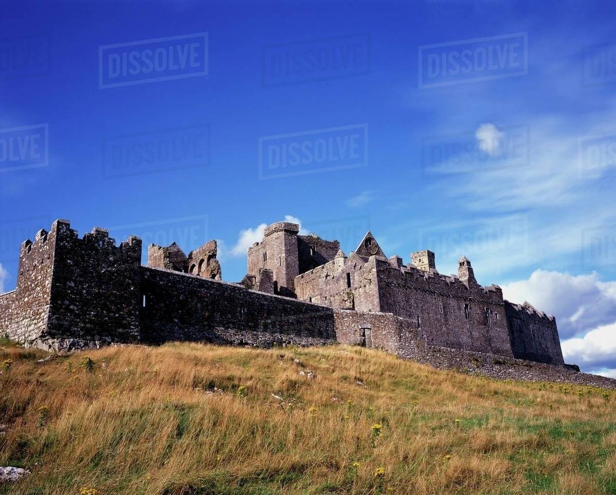 Rock Of Cashel, Cashel, Co. Tipperary, Ireland - Stock Photo - Dissolve