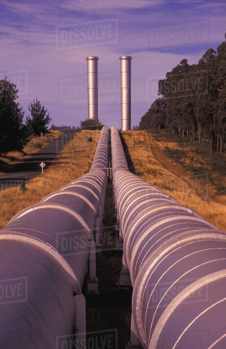 Oil Pipelines - Royalty-free Stock Photo | Dissolve