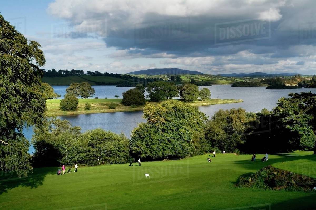 Castleblayney, Lough Muckno, Co. Monaghan - Stock Photo - Dissolve
