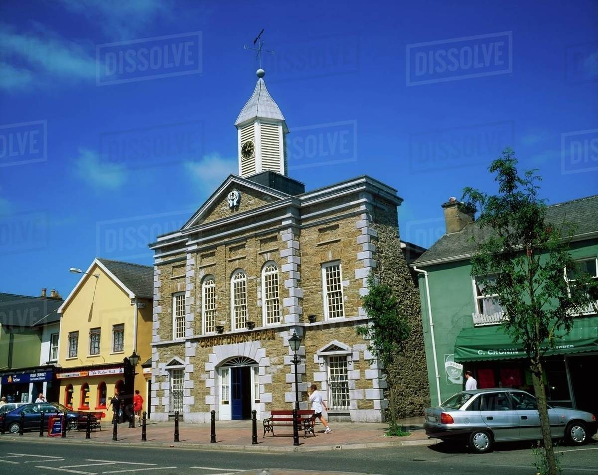 Kanturk, Co Cork, Ireland; Town Street In Ireland - Stock Photo - Dissolve