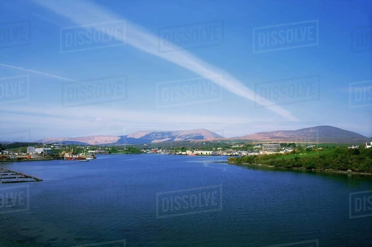 Castletownbere, Co Cork, Ireland; Town On Berehaven Harbour In Ireland ...