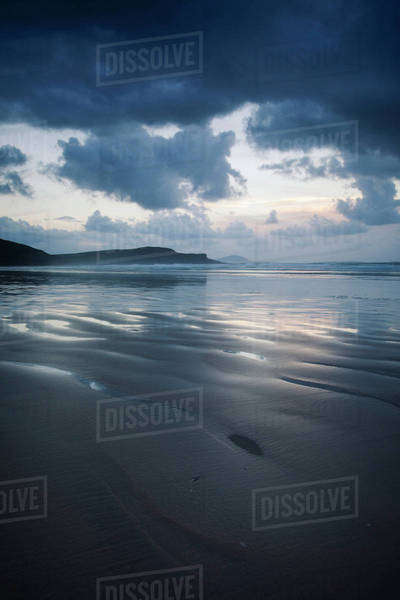 Tra Mor Beach, near Dunfanaghy; County Donegal, Ireland - Stock Photo ...