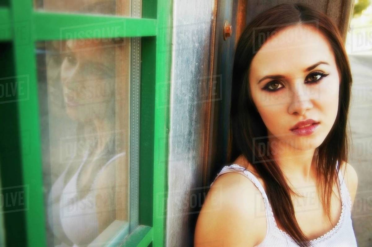 Leaning Up Against A Wall - Royalty-free Stock Photo | Dissolve