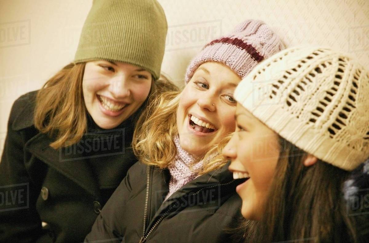 Group Of Girls Laugh - Royalty-free Stock Photo | Dissolve
