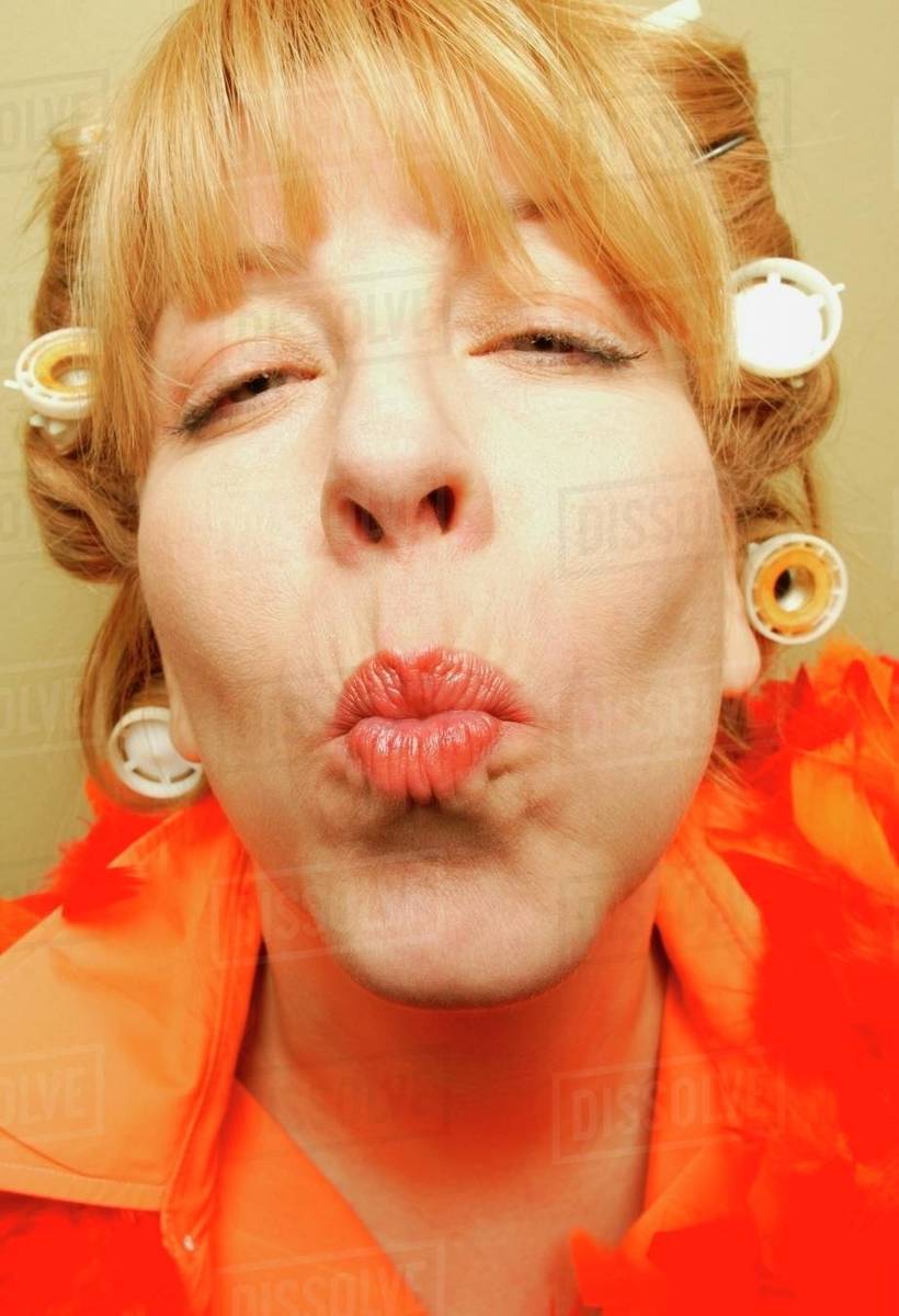 Pucker Up - Stock Photo - Dissolve