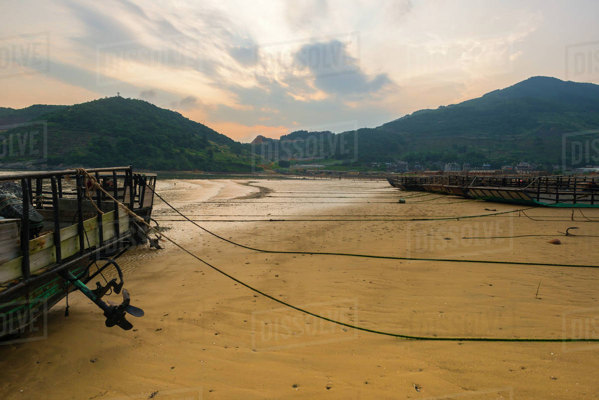 Landscape from villages around Xiapu city, famous place for Chinese ...