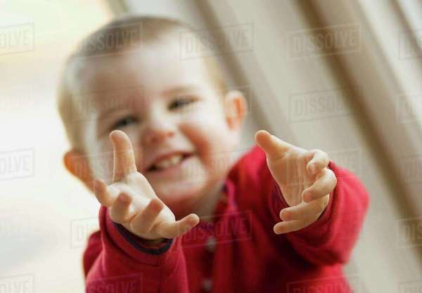 Child Reaching Out - Royalty-free Stock Photo | Dissolve