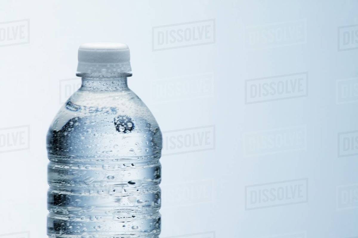 Closeup Of A Water Bottle - Stock Photo - Dissolve