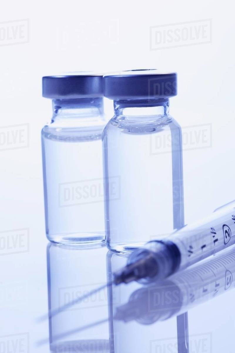 Needles And Vials - Royalty-free Stock Photo | Dissolve