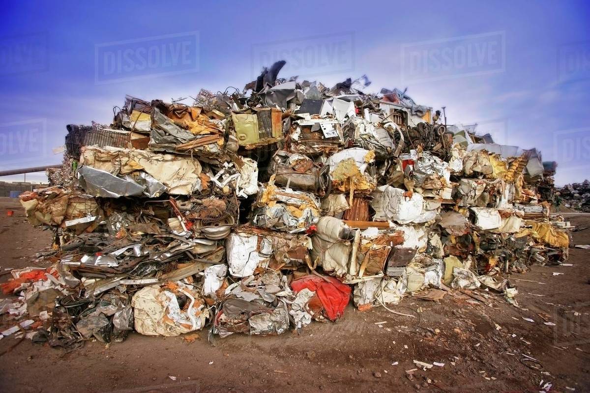 Junk Yard - Stock Photo - Dissolve