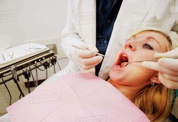 Check Up At The Dentist's - Royalty-free Stock Photo | Dissolve