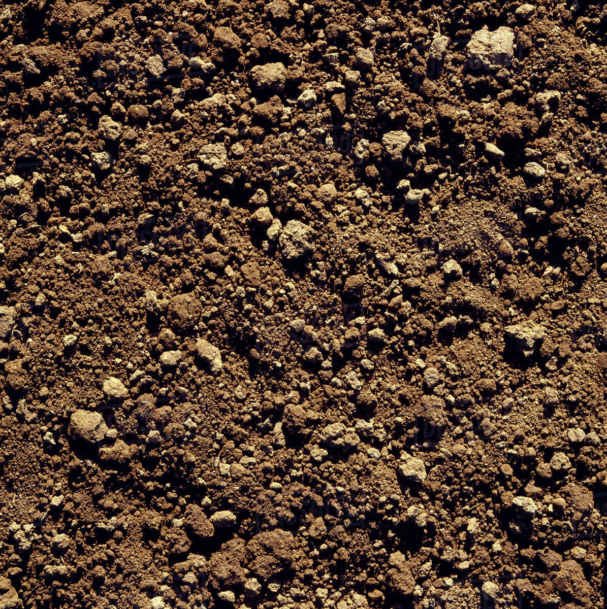 Agriculture - Closeup of clay soil / Monterey County, California, USA ...