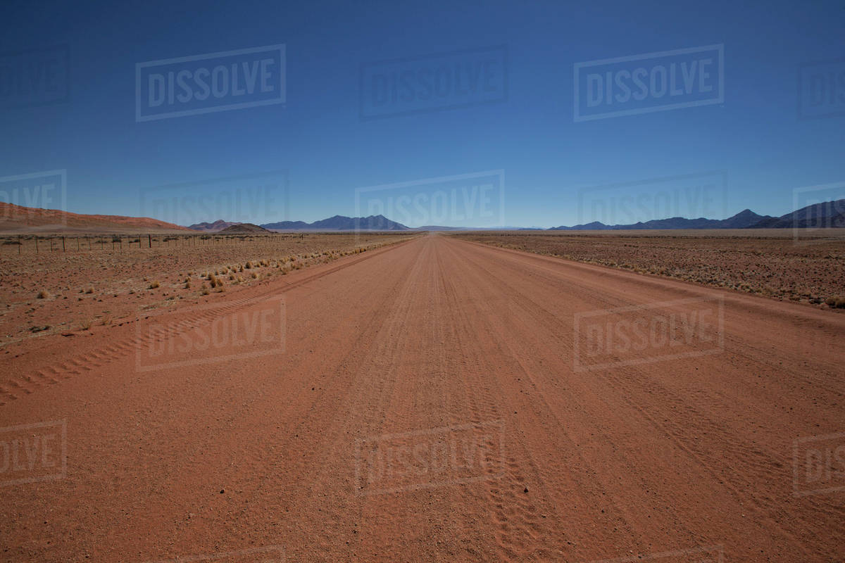 Legendary Namibian Road D707; Namibia - Royalty-free Stock Photo | Dissolve