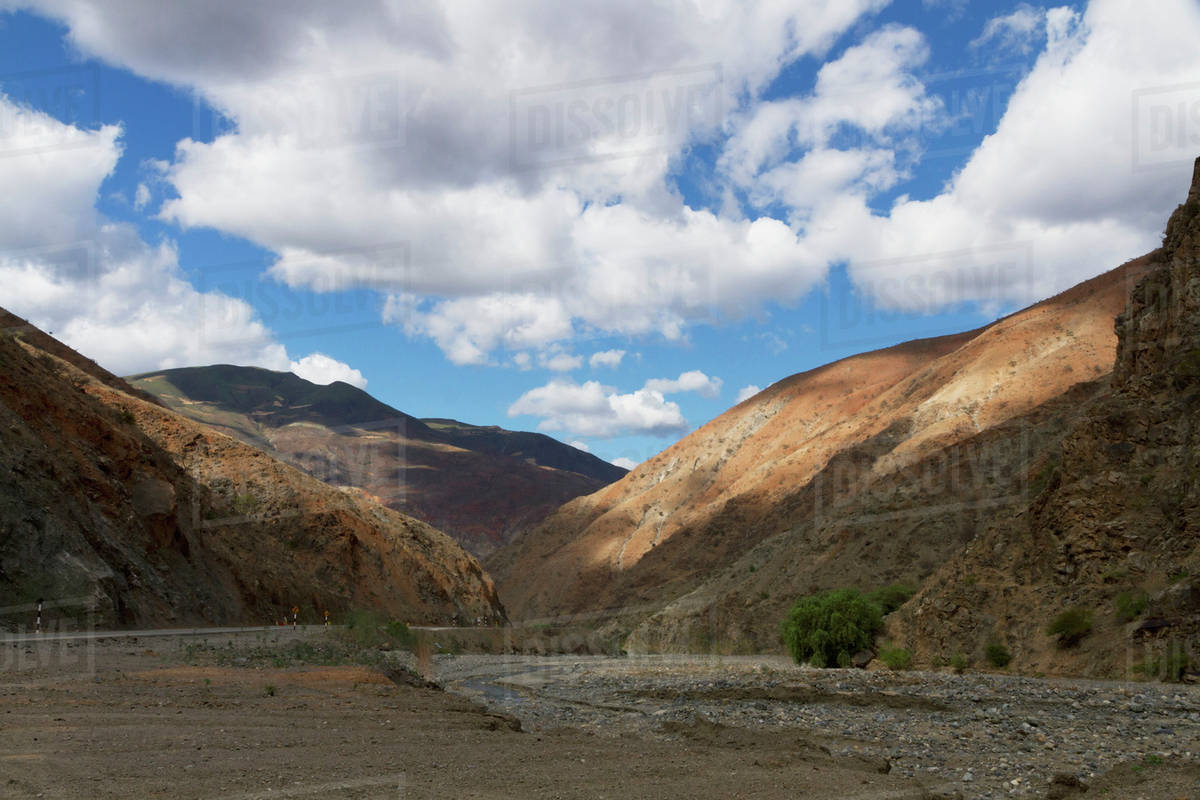 Chamaya Valley; Cajamara, Peru - Stock Photo - Dissolve
