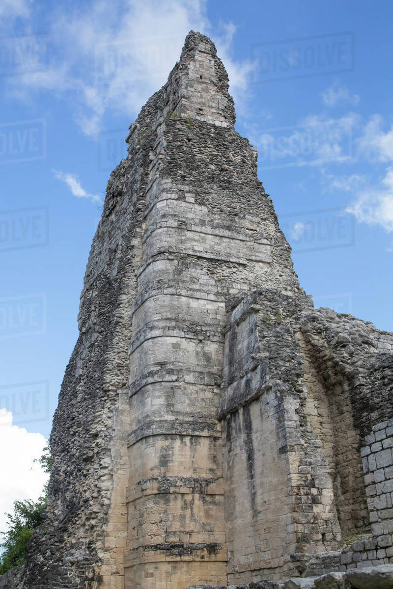 Mayan Ruins, Structure 1, Xpujil Archaeological Zone, Rio Bec Style ...