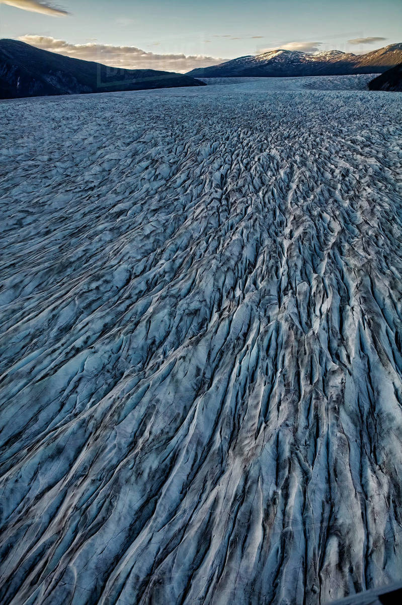 Taku Glacier in the Juneau Icefield is the deepest and thickest alpine ...
