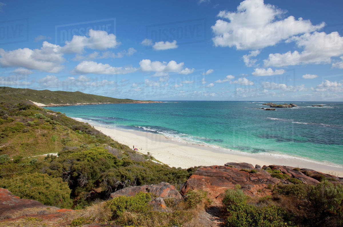 White Sand Beach; Cosy Corner, Western Australia, Australia - Royalty ...