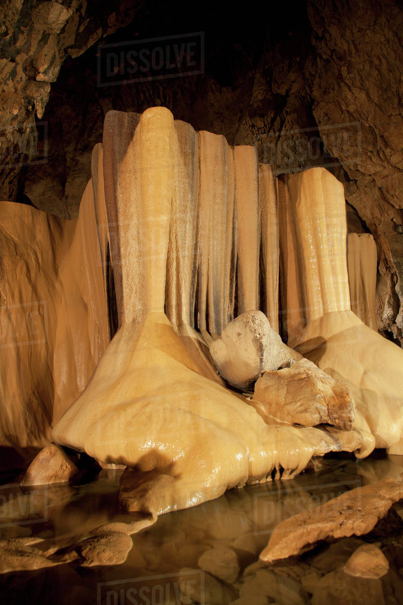The Interior Of Sumaging Cave Or Big Cave Near Sagada; Luzon ...