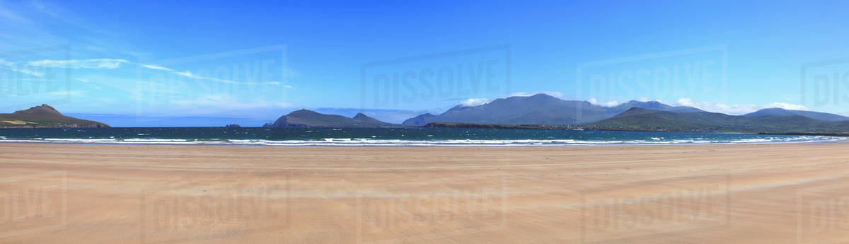 Ballyferriter Beach On Dingle Peninsula; Ballyferriter, County Kerry ...