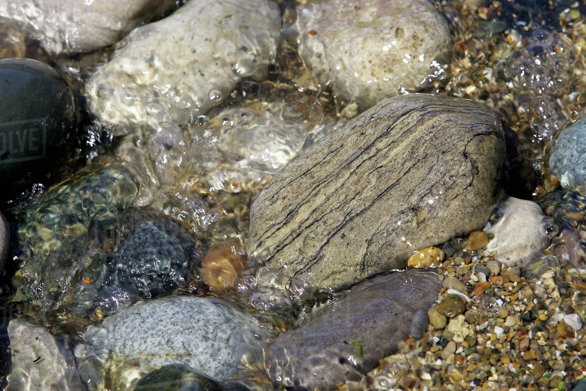Rocks And Pebbles In Shallow Water, Ontario - Royalty-free Stock Photo ...