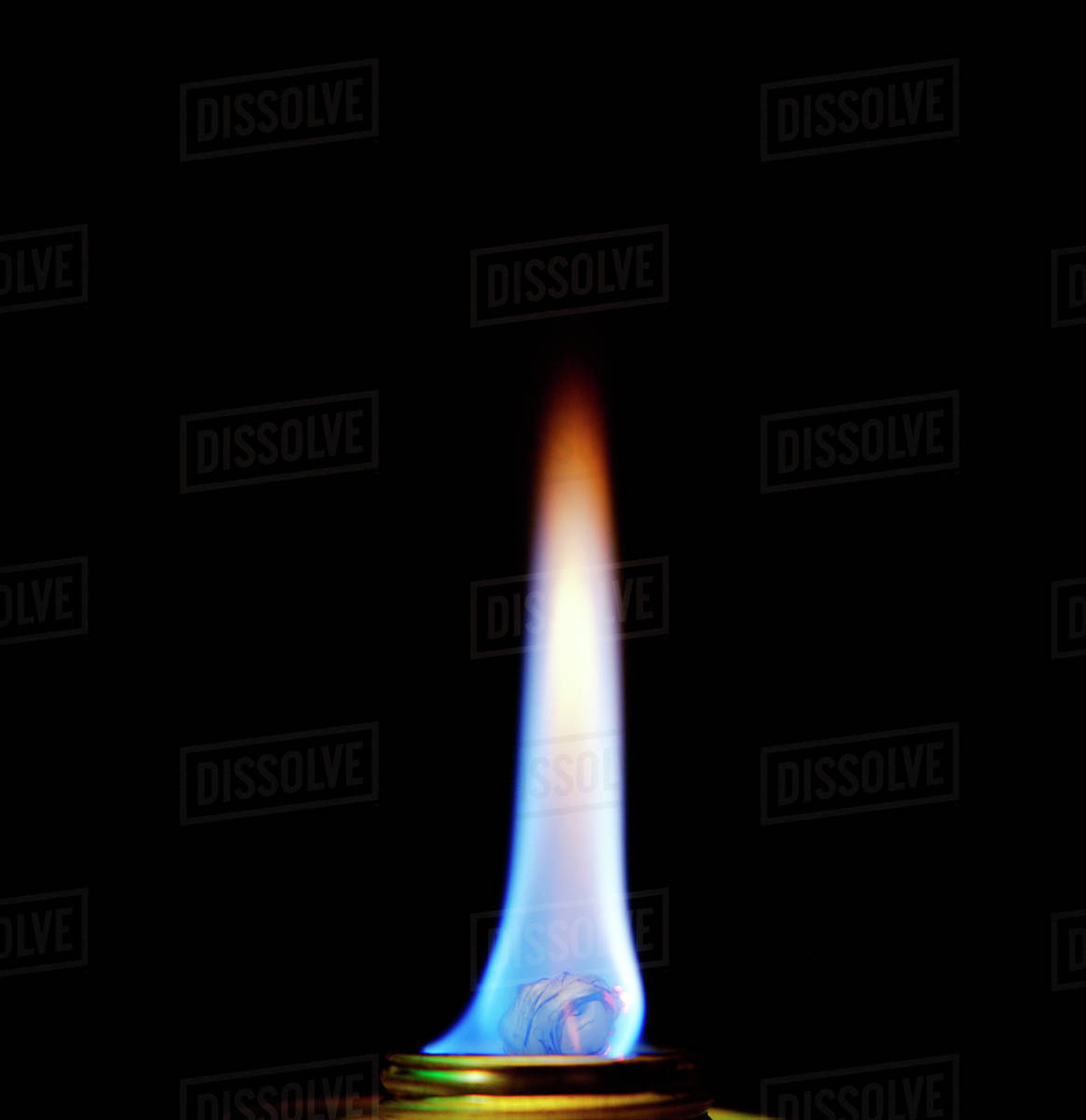 Fire Flame From A Butane Burner - Royalty-free Stock Photo | Dissolve