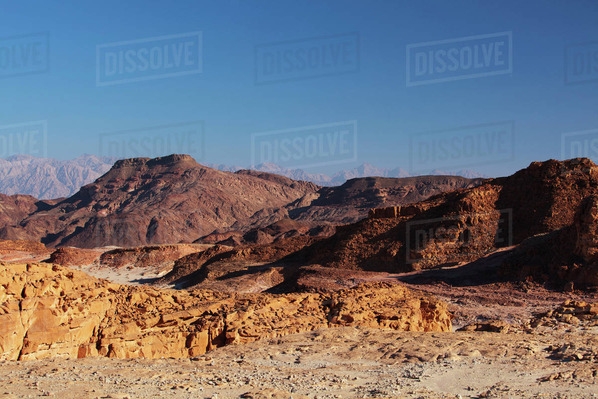 Landscape in the timna valley;Timna park arabah israel - Royalty-free ...