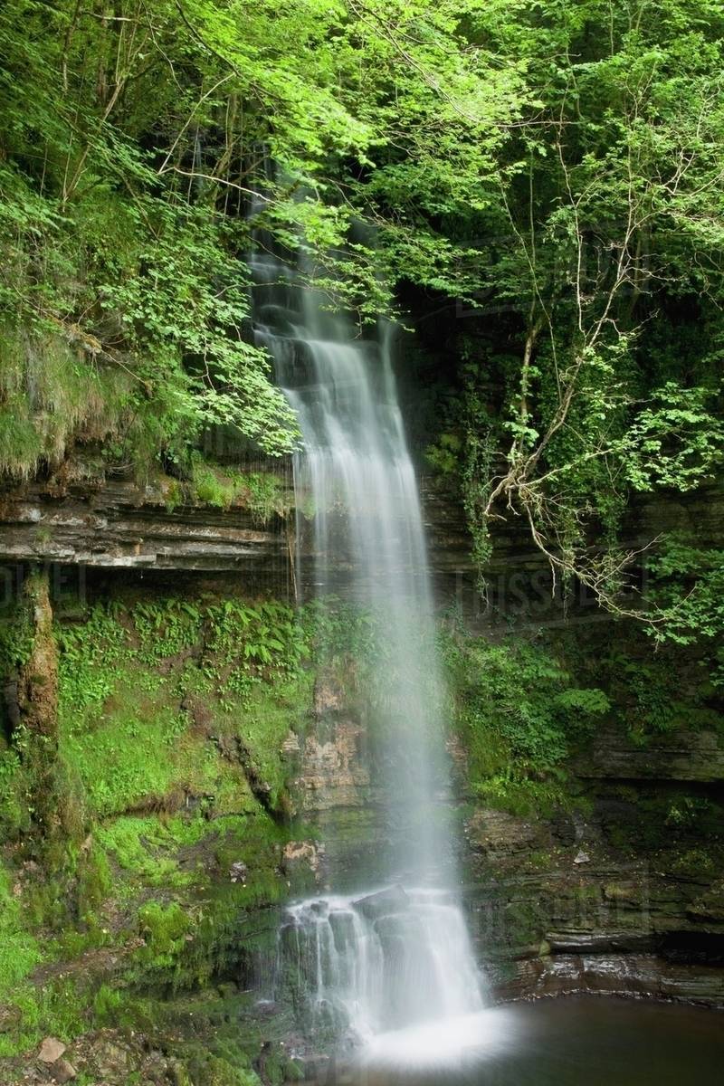 Glencar Waterfall; County Leitrim, Ireland - Royalty-free Stock Photo ...