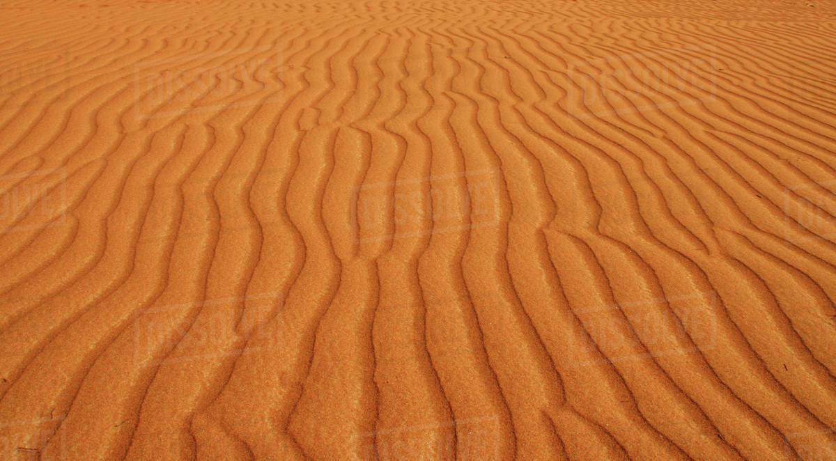 Patterns In The Desert Sand; Sultanate Of Oman - Royalty-free Stock ...