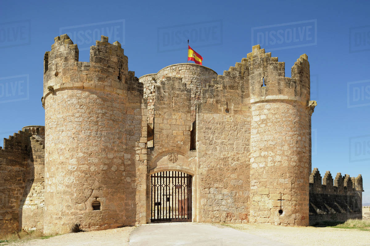 15Th Century Castle; Belmonte, Spain - Royalty-free Stock Photo | Dissolve