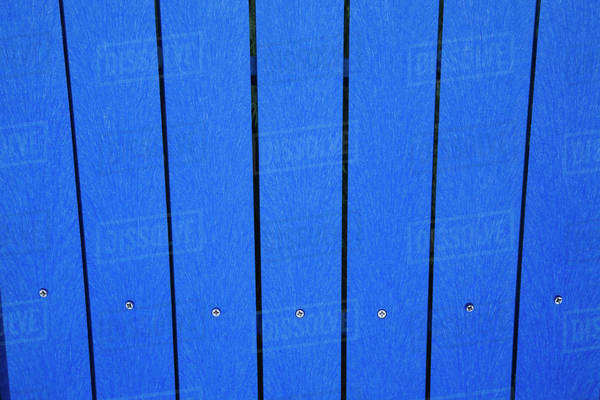 Close-Up Of The Blue Planks Of Composite Materials (Plastic And Wood ...