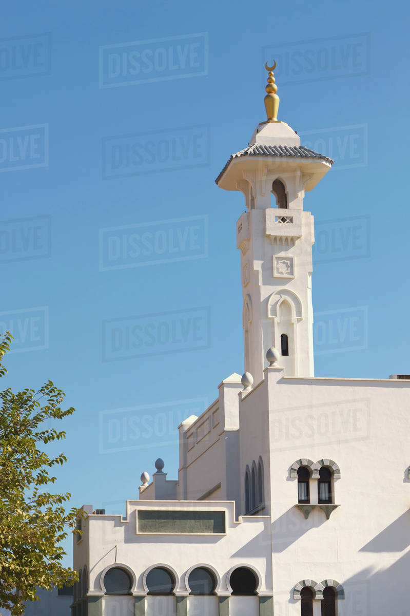 The Mosque Mezquita De Fuengirola; Fuengirola, Malaga, Province Costa ...