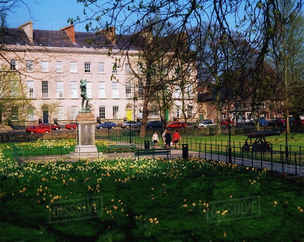 The Mall, Armagh City, County Armagh, Ireland - Royalty-free Stock ...