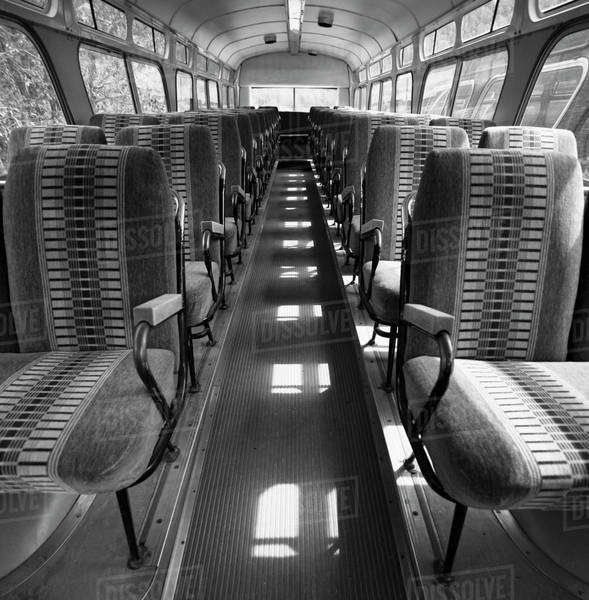 The Inside Of A Bus - Royalty-free Stock Photo | Dissolve