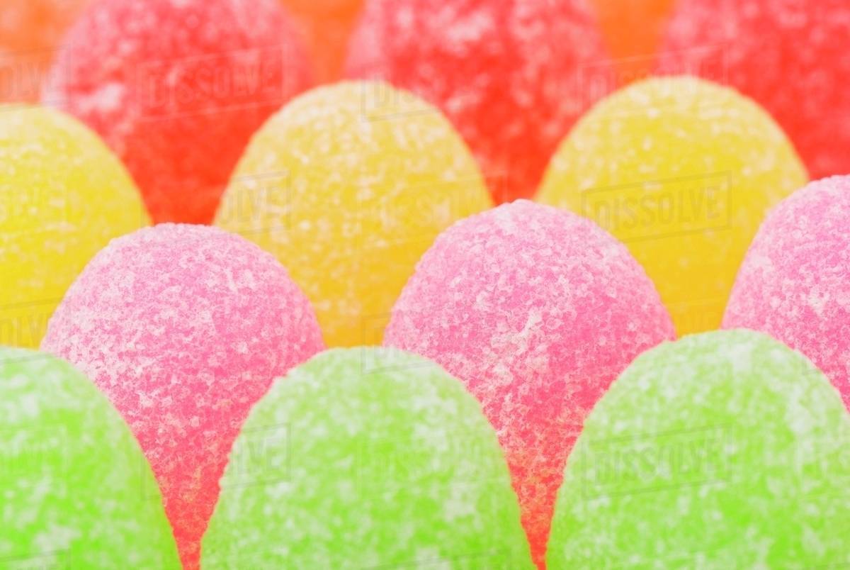 Variety Of Colored Gumdrops - Royalty-free Stock Photo | Dissolve