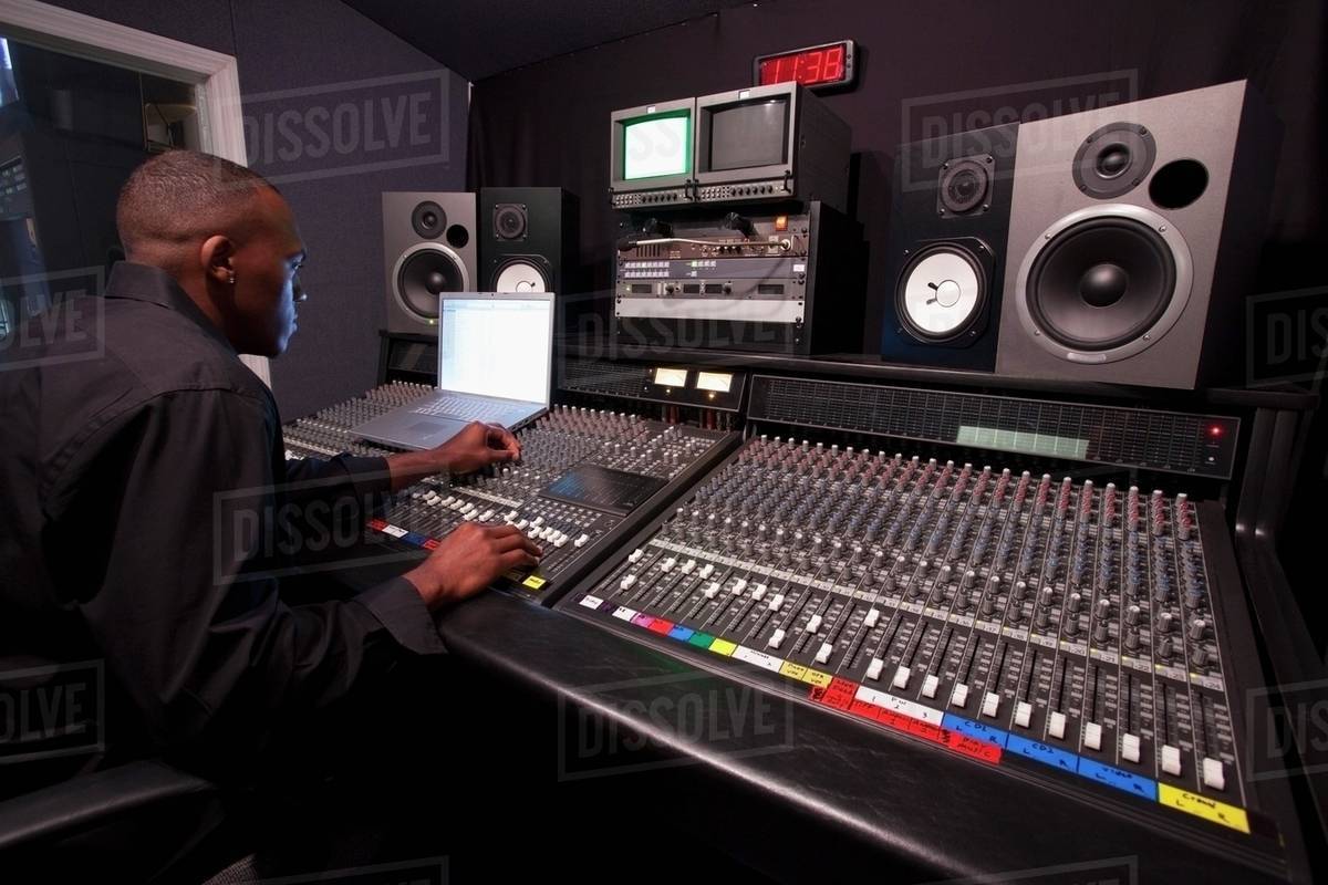 Fort Lauderdale, Florida, United States Of America; A Man Using A Sound ...