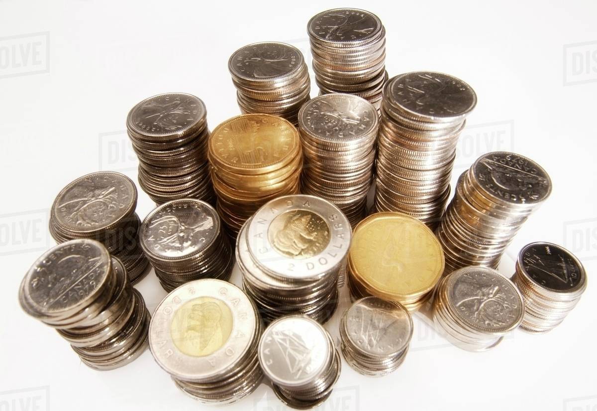 Towers Of Canadian Change - Royalty-free Stock Photo | Dissolve
