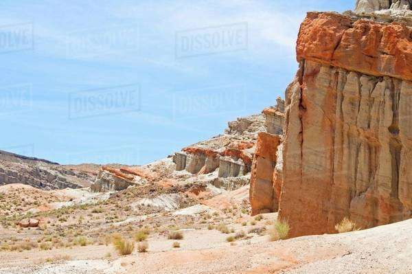 Rock Formation In Red Rock Canyon State Park, Kern County, California ...