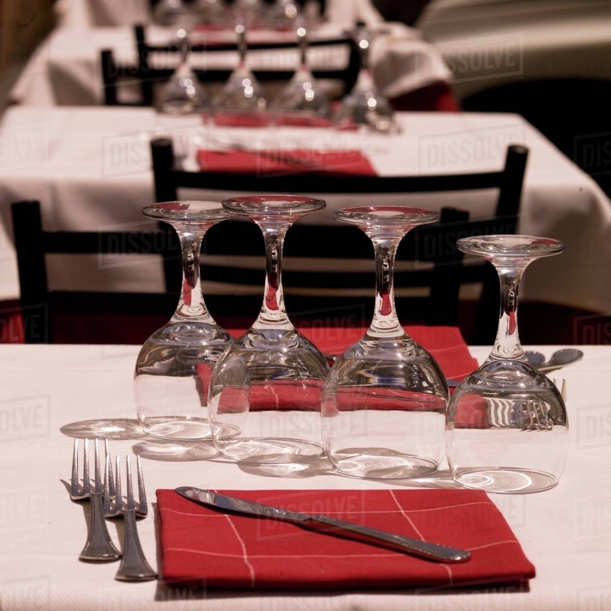 Place Settings - Stock Photo - Dissolve