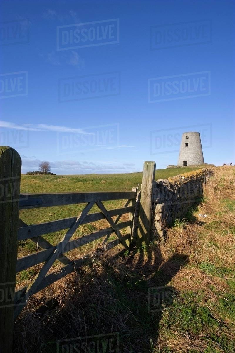South Shields, Tyne And Wear, England; Wooden Fence - Royalty-free ...